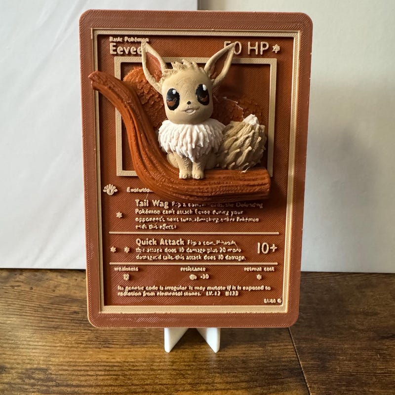 3d Pokemons Cards - Etsy