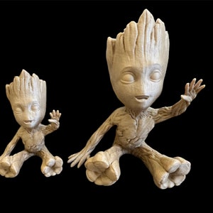 Baby Groot, 3D Printed Baby Groot, Groot Figurine, 3D Model of Baby Groot - Etsy