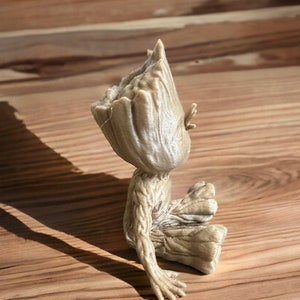 Baby Groot, 3D Printed Baby Groot, Groot Figurine, 3D Model of Baby Groot - Etsy