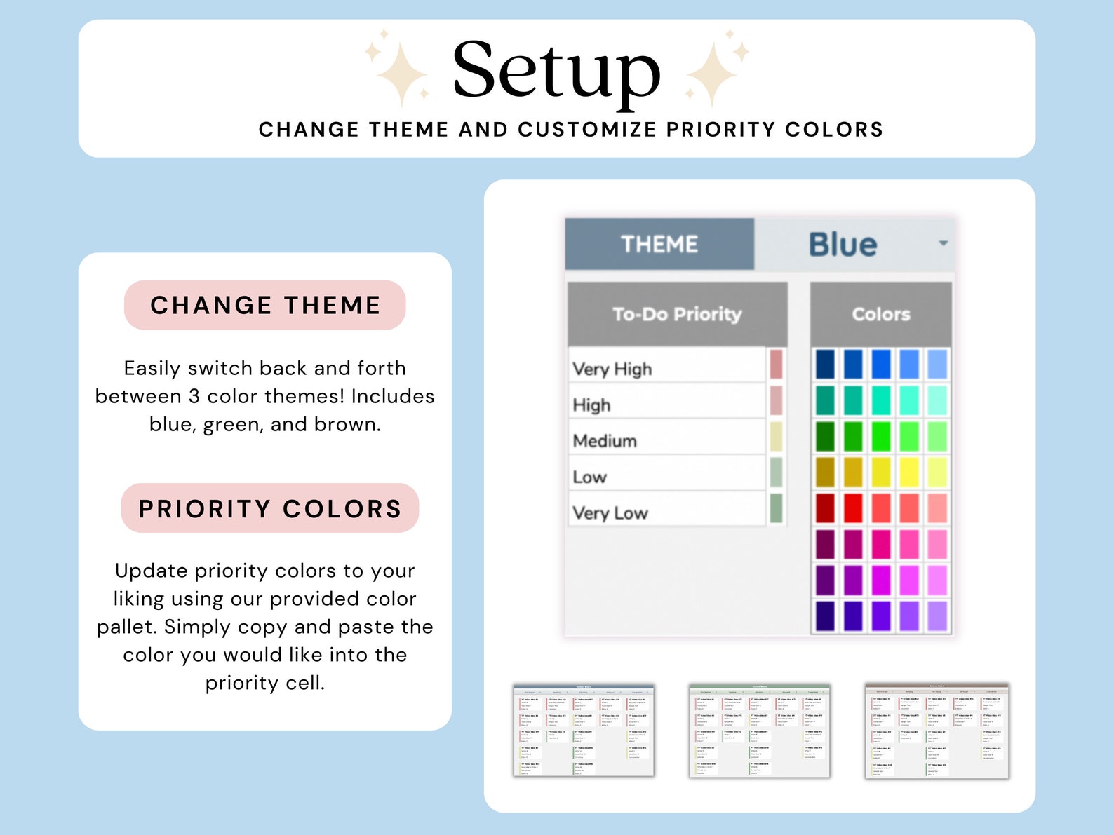 Kanban Board | Project Management Template | Task Tracker | Project ...