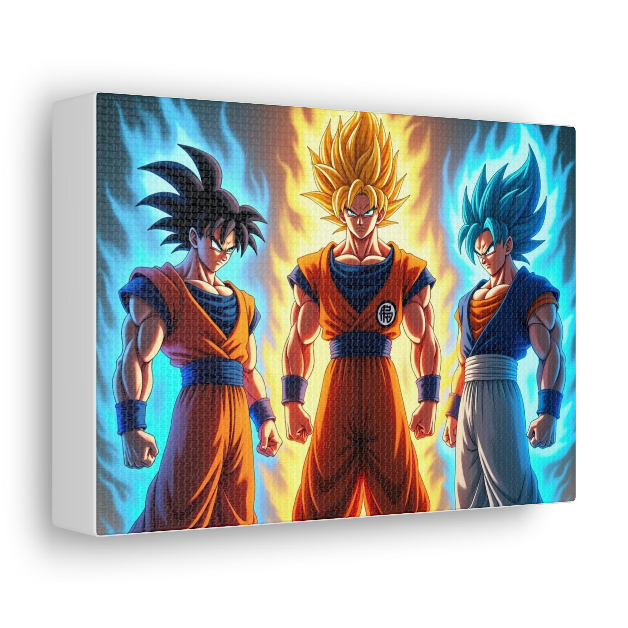 Canvas Gallery Wraps Dragon Ball Canva Artwork, Wall Decor, Home ...