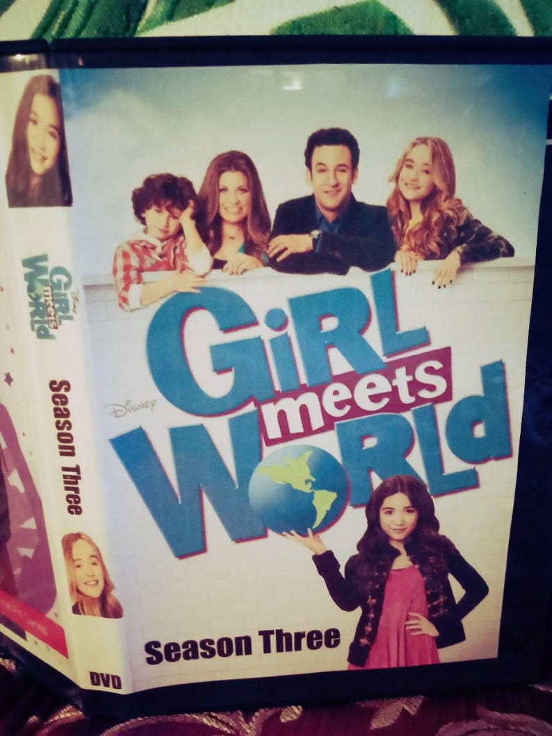 Girl Meets World TV Series DVD Season 3 Kids Show Sabrina Carpenter - Etsy