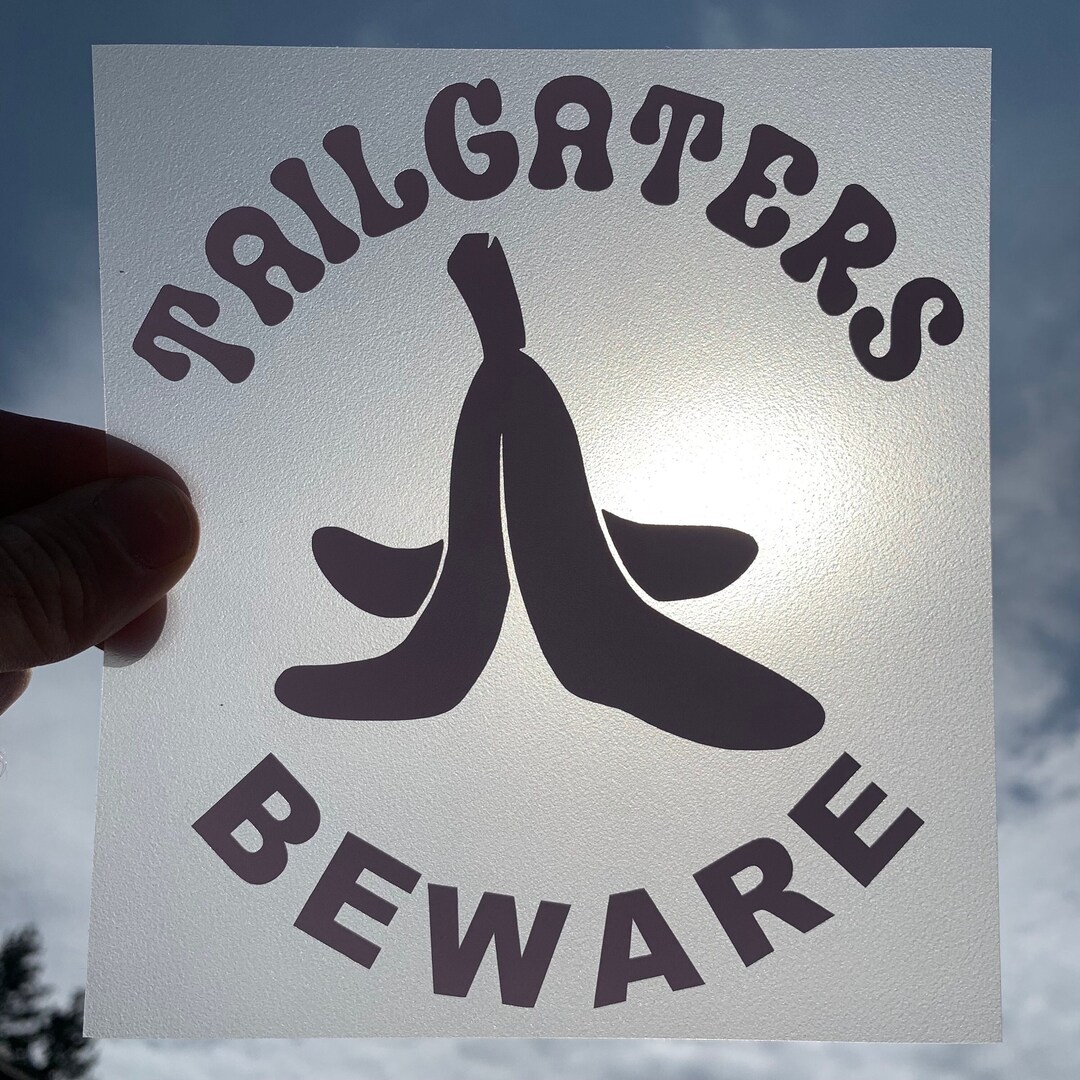 Decal for Tailgaters Funny - Etsy