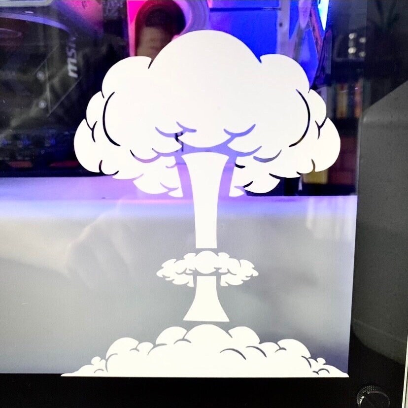 Nuke Decal for Computer - Etsy