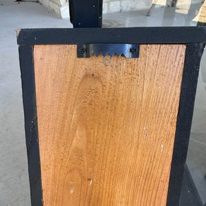 Handcrafted Cedar Address Sign: Modern Herringbone House Number Plaque ...
