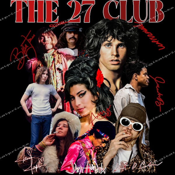 27 Club - Etsy