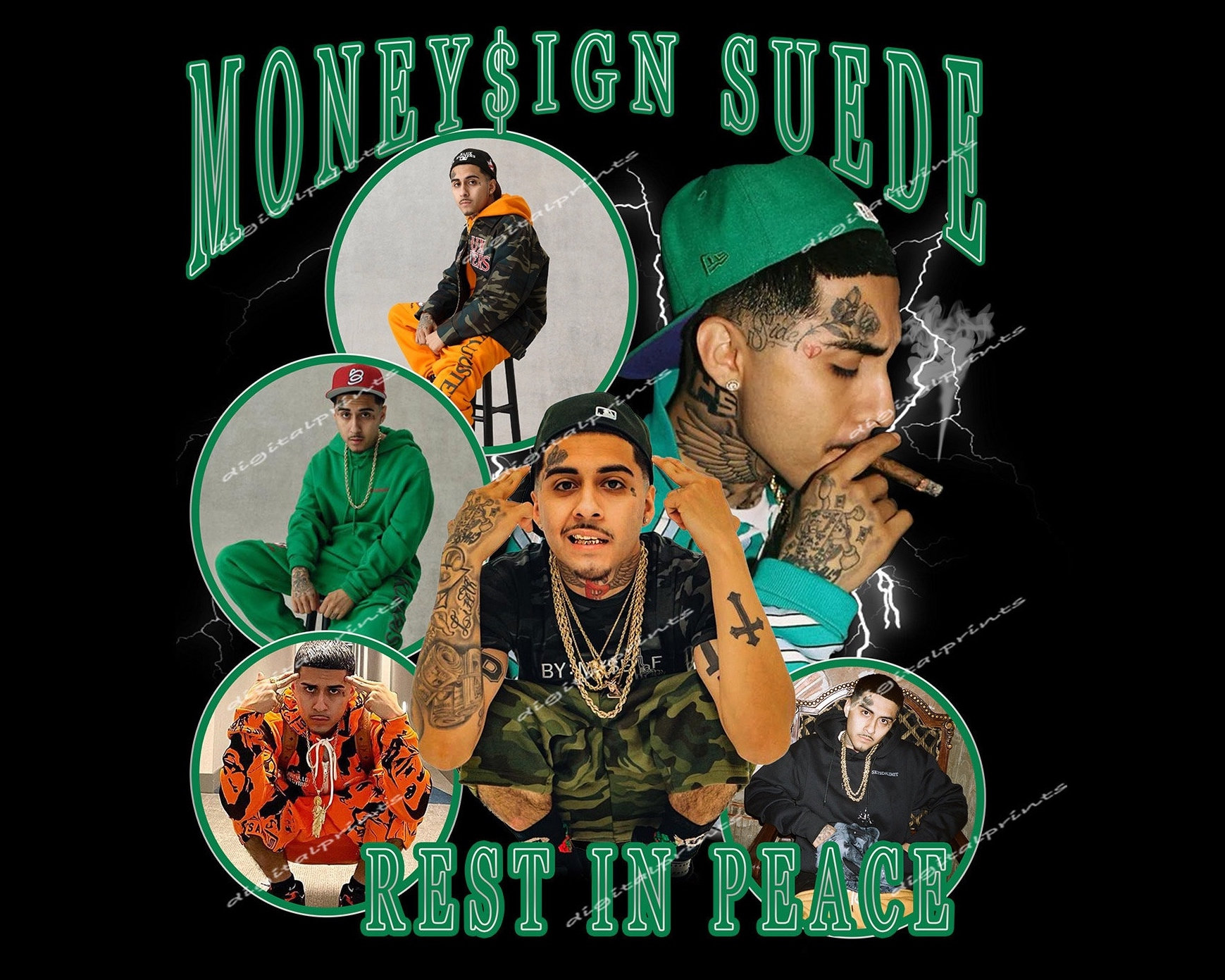 Moneysign Suede Png / Shirt Design, Ready to Print, Bootleg T Shirt ...