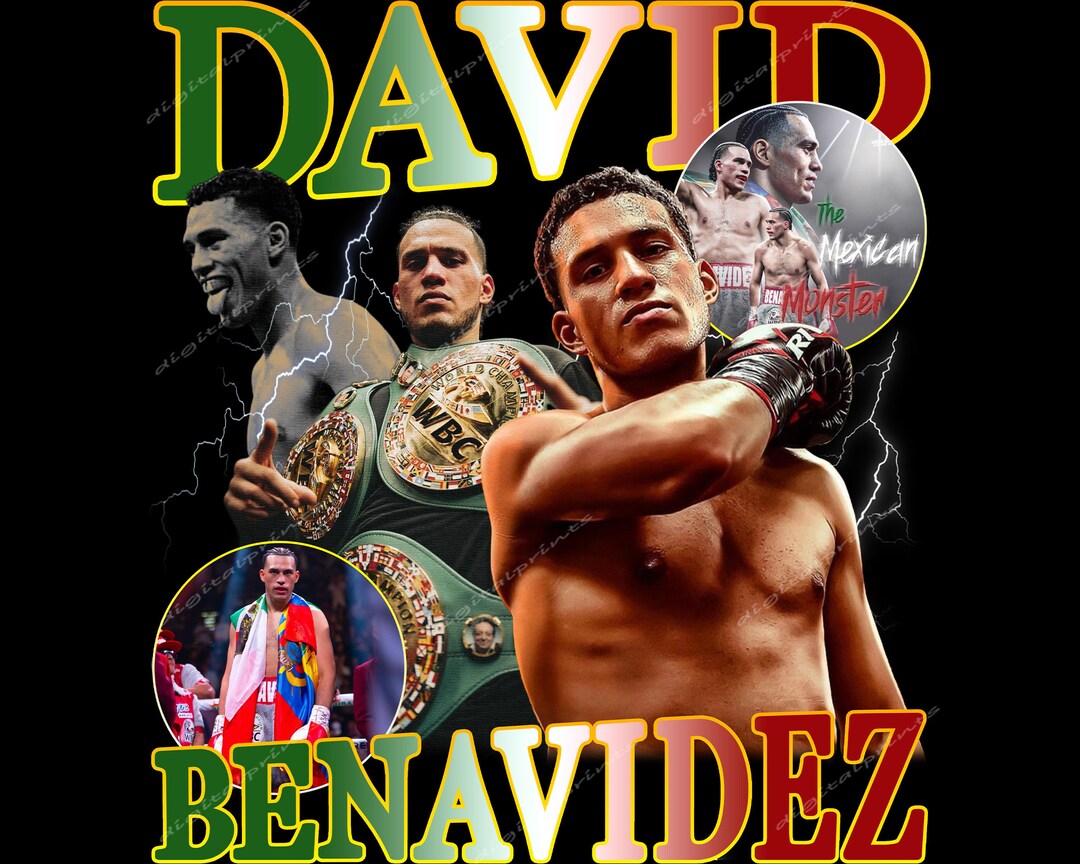 David Benavidez Png / Shirt Design, Ready to Print, Bootleg T Shirt ...