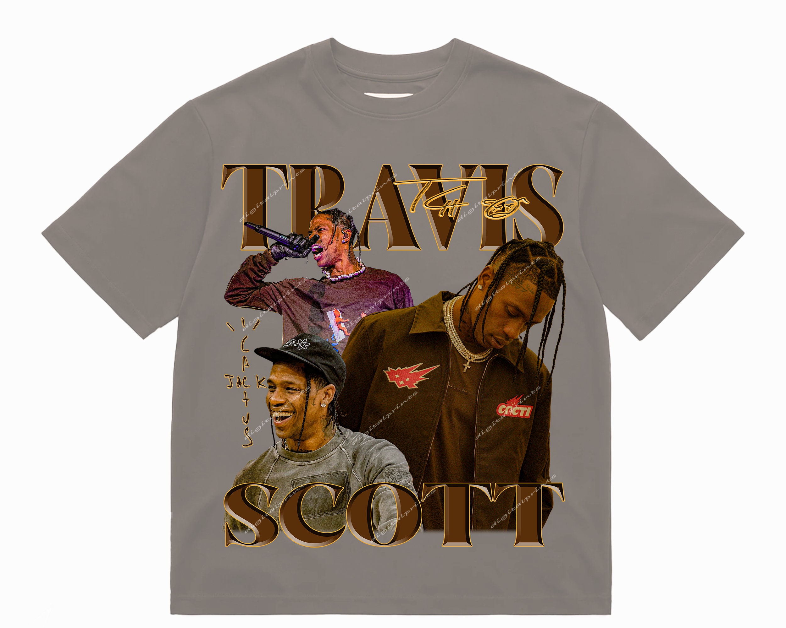 Travis Scott Png / Shirt Design, Ready to Print, Bootleg T Shirt Design ...