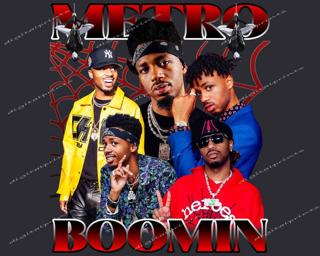 Metro Boomin Png / Shirt Design, Ready to Print, Bootleg T Shirt Design ...