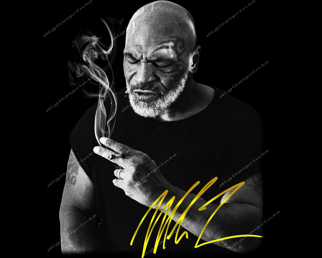 Mike Tyson Png / Shirt Design, Ready to Print, Bootleg T Shirt Design ...
