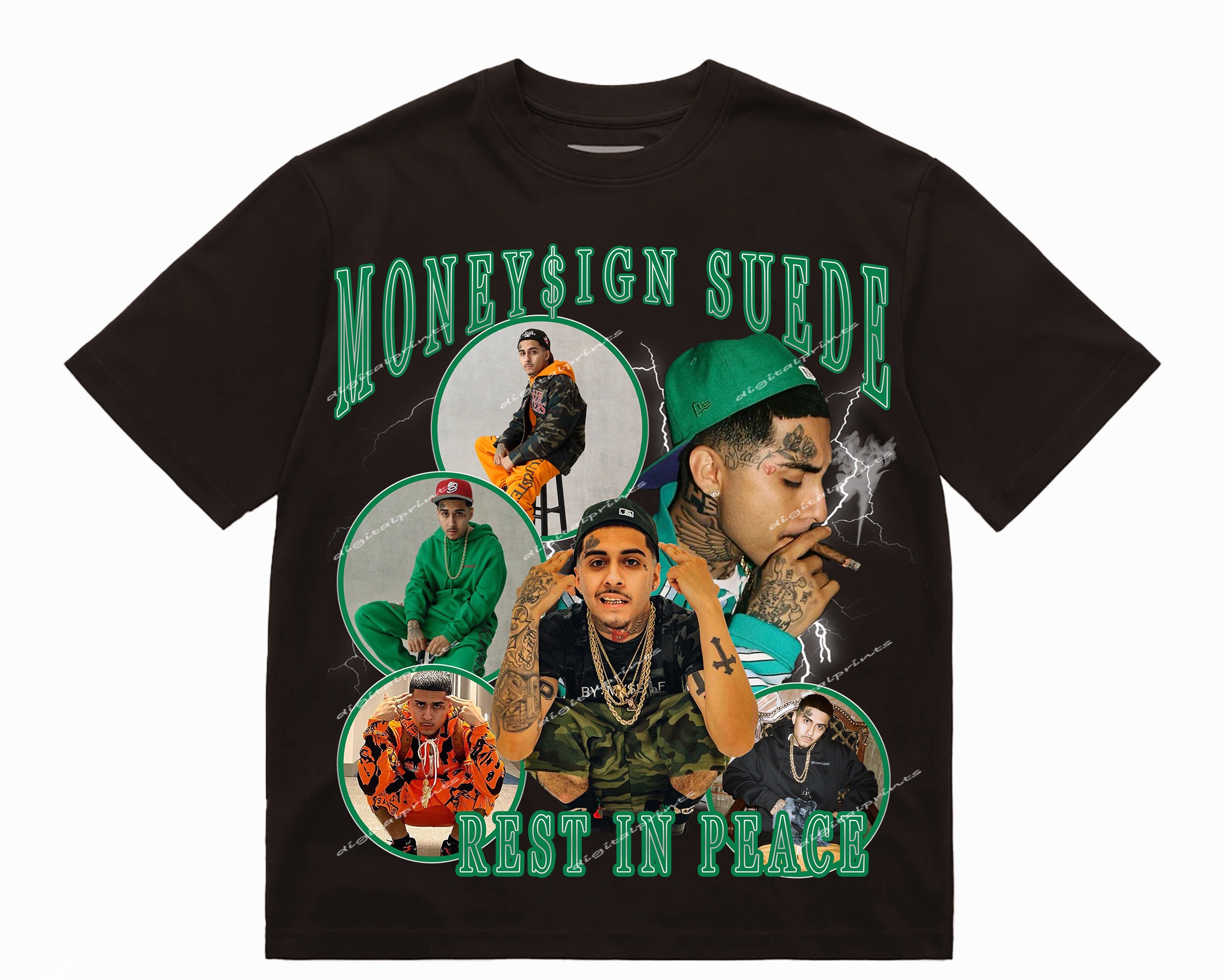 Moneysign Suede Png / Shirt Design, Ready to Print, Bootleg T Shirt ...