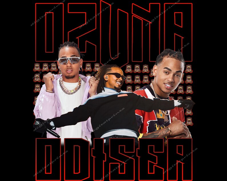 Ozuna Png / Shirt Design, Ready to Print, Bootleg T Shirt Design ...
