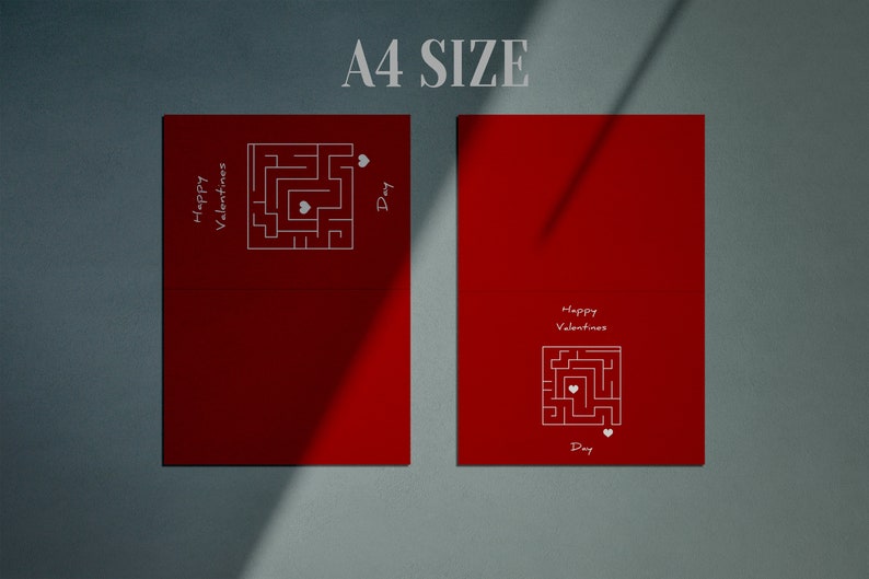 PRINTABLE Valentine's Day Card / Digital Download Valentine's Day Card ...