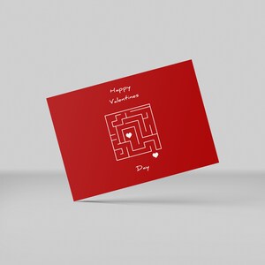 PRINTABLE Valentine's Day Card / Digital Download Valentine's Day Card ...