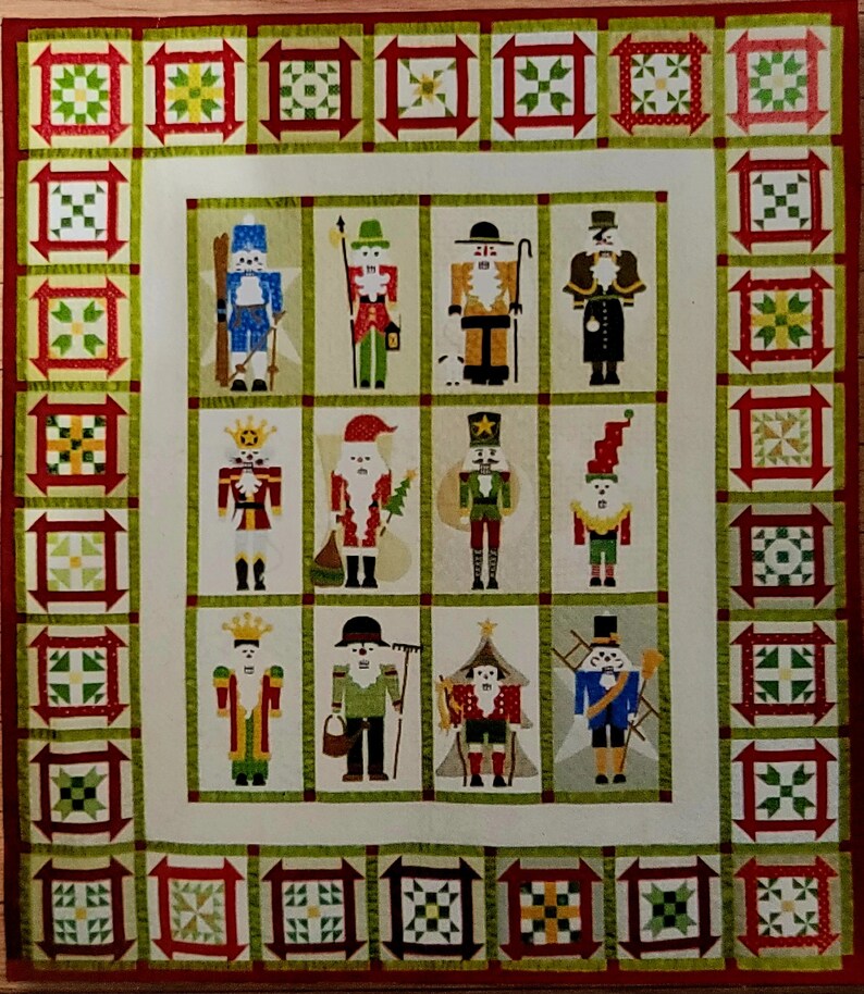Classic Nutcracker Quilt Kit - Etsy