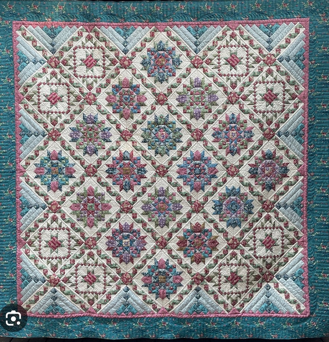 A Ribbon Runs Through It Quilt Kit - Etsy