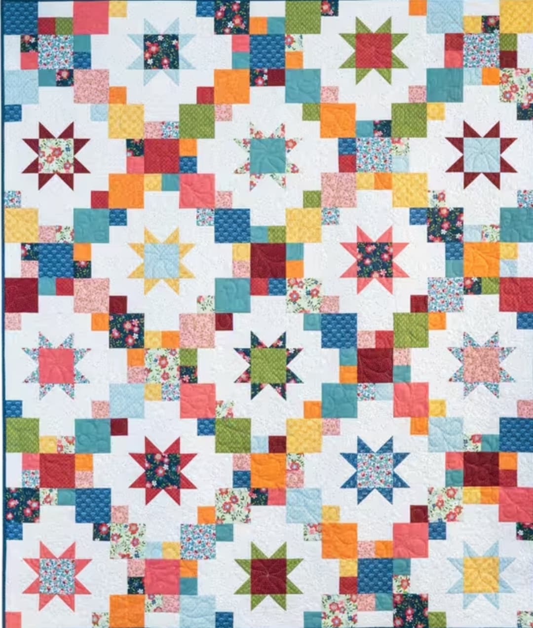 Brightly Quilt Kit - Etsy