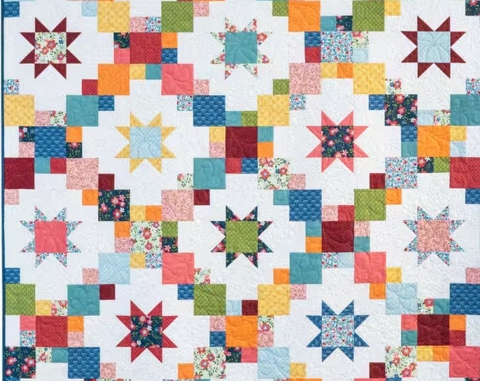 Brightly Quilt Kit - Etsy