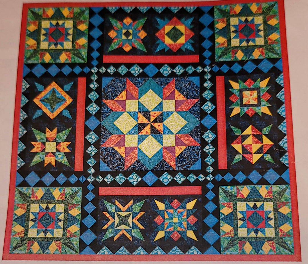 Black Jewels Quilt Kit - Etsy