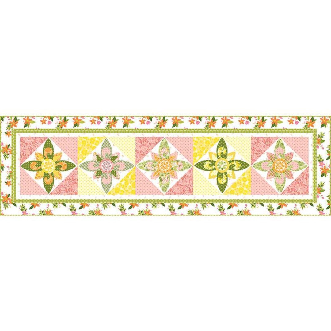 Pink Lemonade Table Runner Quilt Kit - Etsy