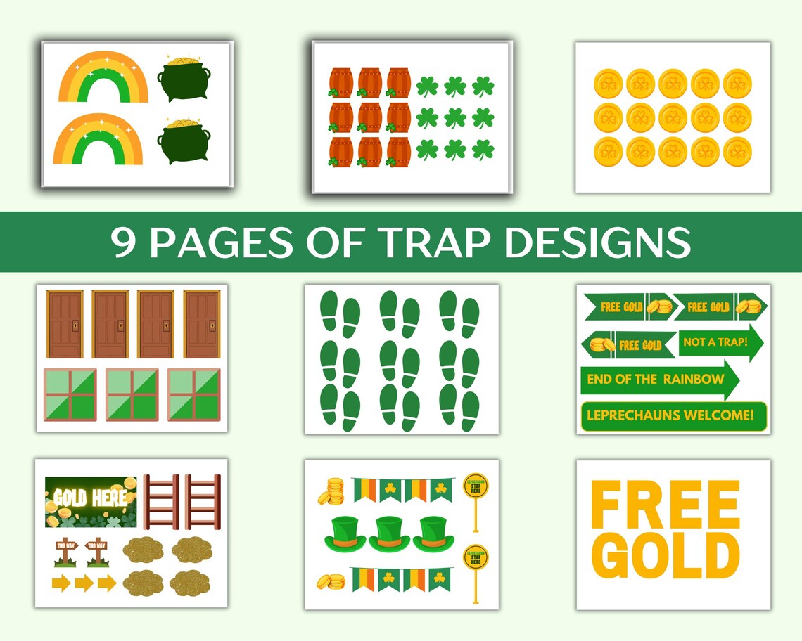 Leprechaun Trap Kit - to Catch a Leprechaun - Happy Saint Patrick's Day ...