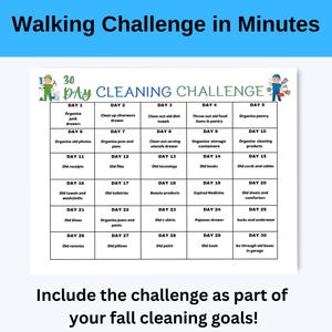 30 Day Cleaning Challenge - 30 Days to a Clean House - Take Actions to ...