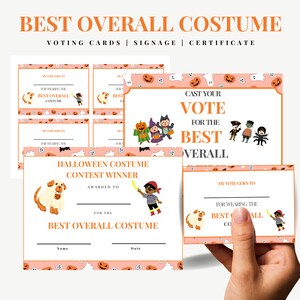 Halloween Costume Contest Kit - Costume Competition - Award ...