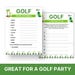 Golf Games - Golf Party Games - Golf Themed Birthday Games - Golf Games ...