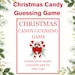 Christmas Candy Guessing Game Printable, Holiday Party Activity - Etsy