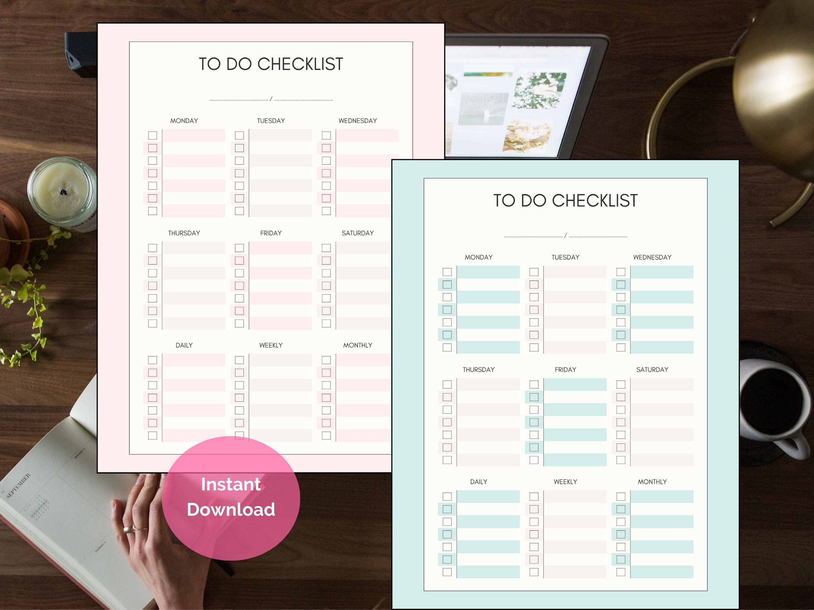 Simple to Do Lists - Efficiently Organize Your Life With Daily Weekly ...