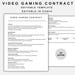Video Gaming Contract - House Rules - Video Rules - Screen Time Rules ...