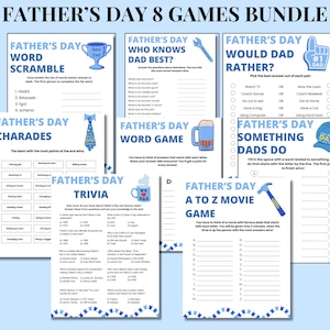 Fathers Day Games - Memorable Activities With Dad - Fathers Day Fun and ...