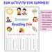 Summer Reading Challenge Flyer - Inspire Kids to Read - Fun Summer ...
