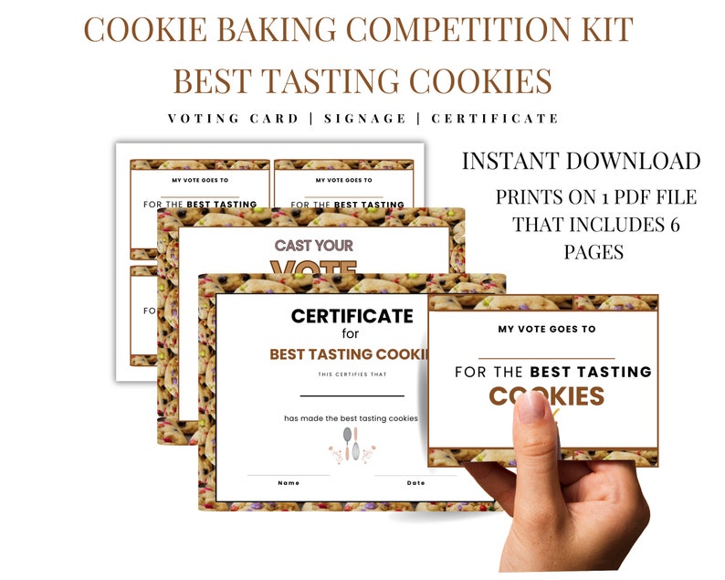 Cookie Competition - Baking Competition - Best Tasting Cookies - Bake ...