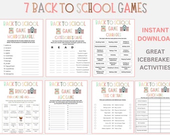 First Day of School Icebreakers Get to Know You - Etsy