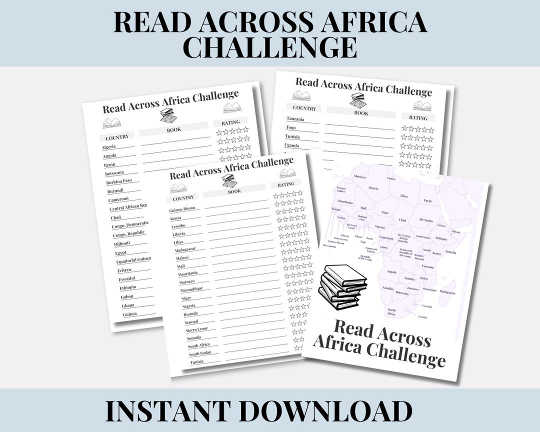 Read Across Africa Challenge - Read a Book From Each Country in Africa ...