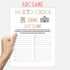 Back to School Games - First Day of School - Start of Year Icebreaker ...