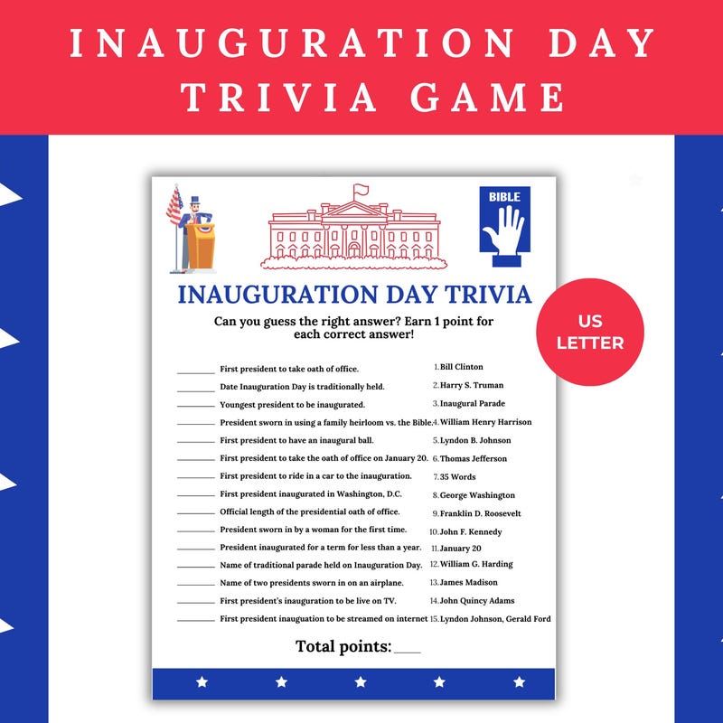 Trump Inauguration Party Supplies - Etsy