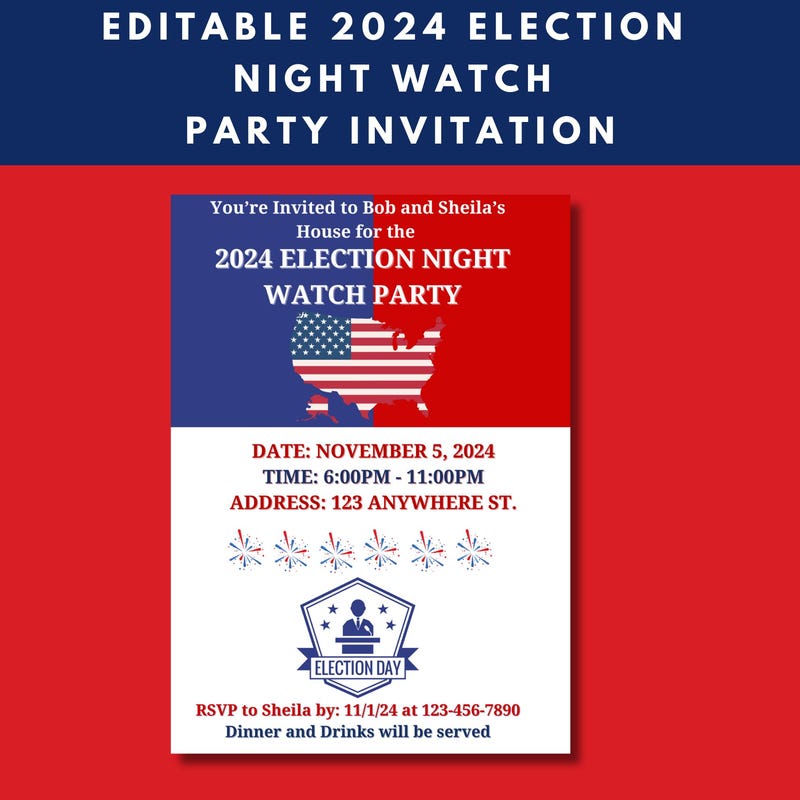 Election 2025 Map - Etsy