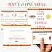 Salsa Contest Kit: Printable Certificates, Ballots, and Scorecards ...