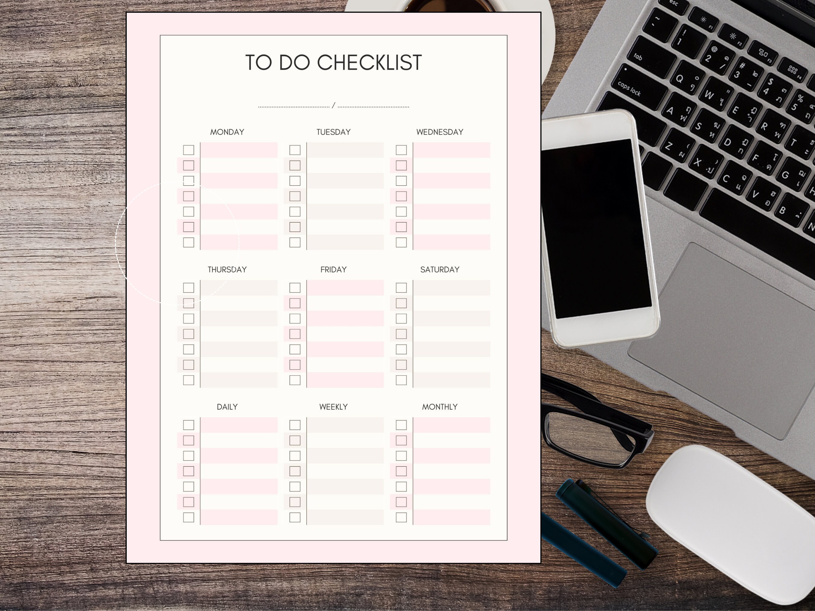Simple to Do Lists - Efficiently Organize Your Life With Daily Weekly ...