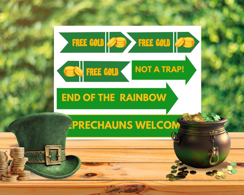 Leprechaun Trap Kit - to Catch a Leprechaun - Happy Saint Patrick's Day ...