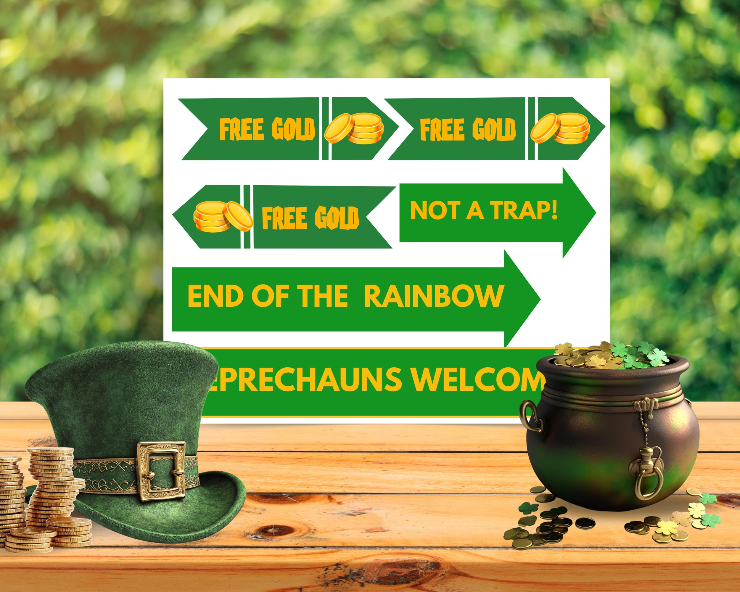 Leprechaun Trap Kit - to Catch a Leprechaun - Happy Saint Patrick's Day ...