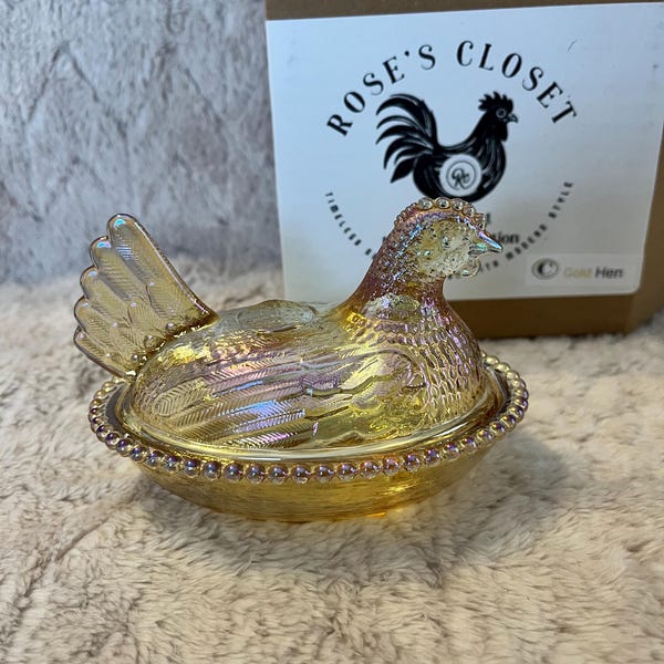 Roses Closet Hen on Nest - Etsy
