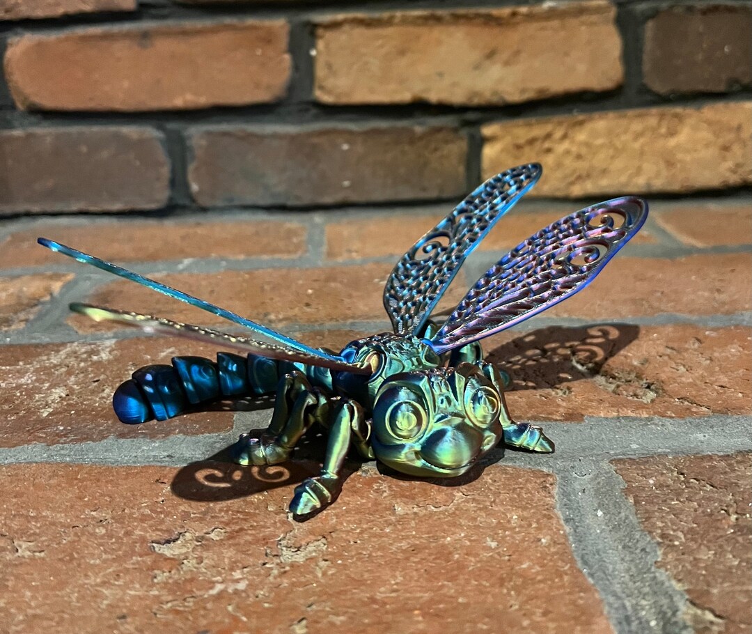 Articulated Dragonfly Fidget Toy - Etsy