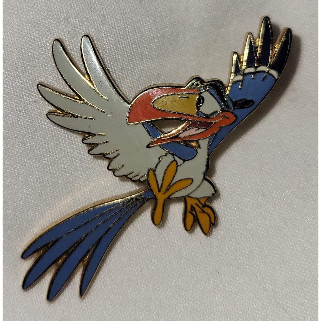 Flying Zazu Lion King Animal Kingdom LE1500 Walt Disney World Pin - Etsy