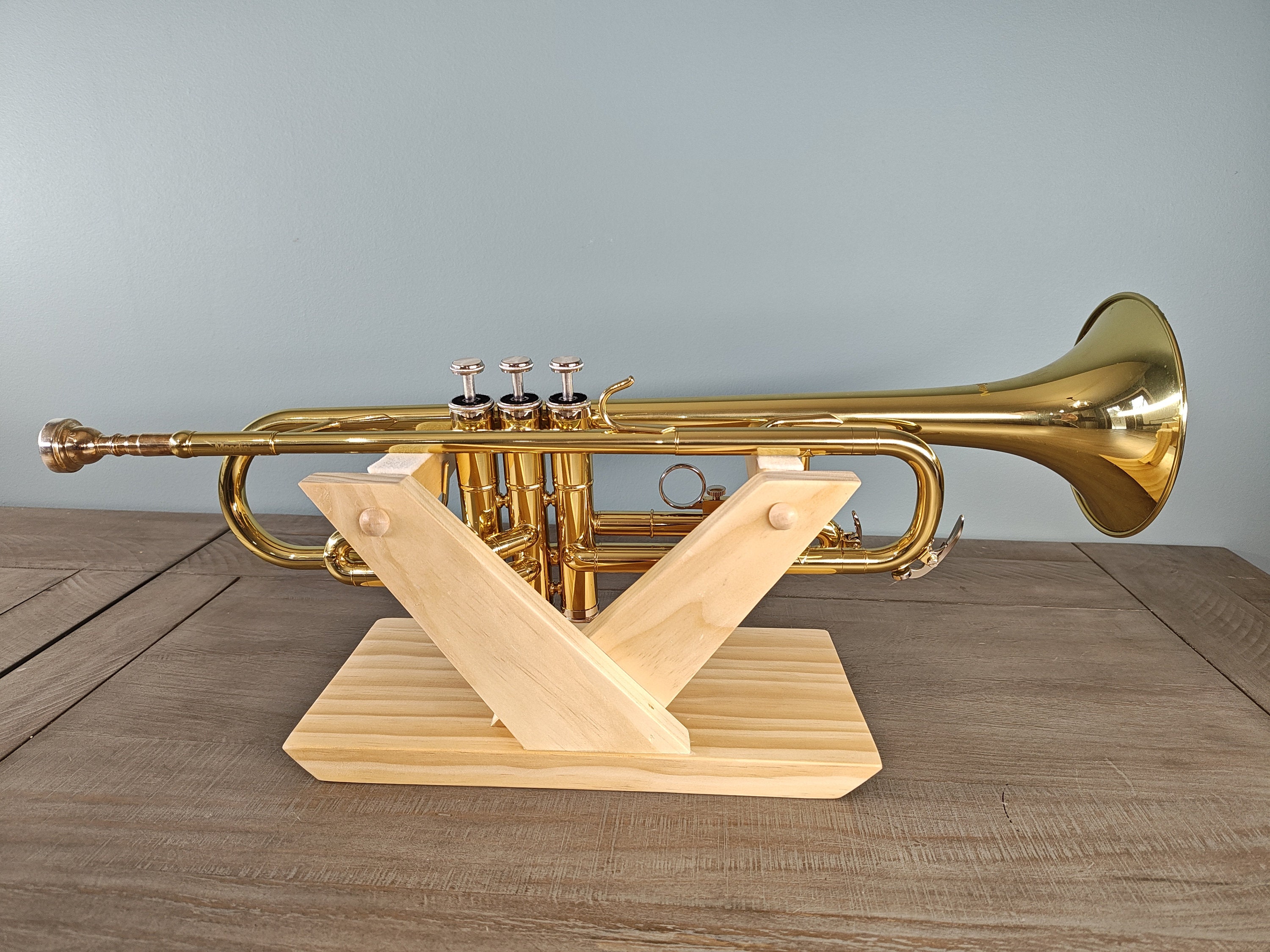 Trumpet Stand Horizontal Display - Etsy