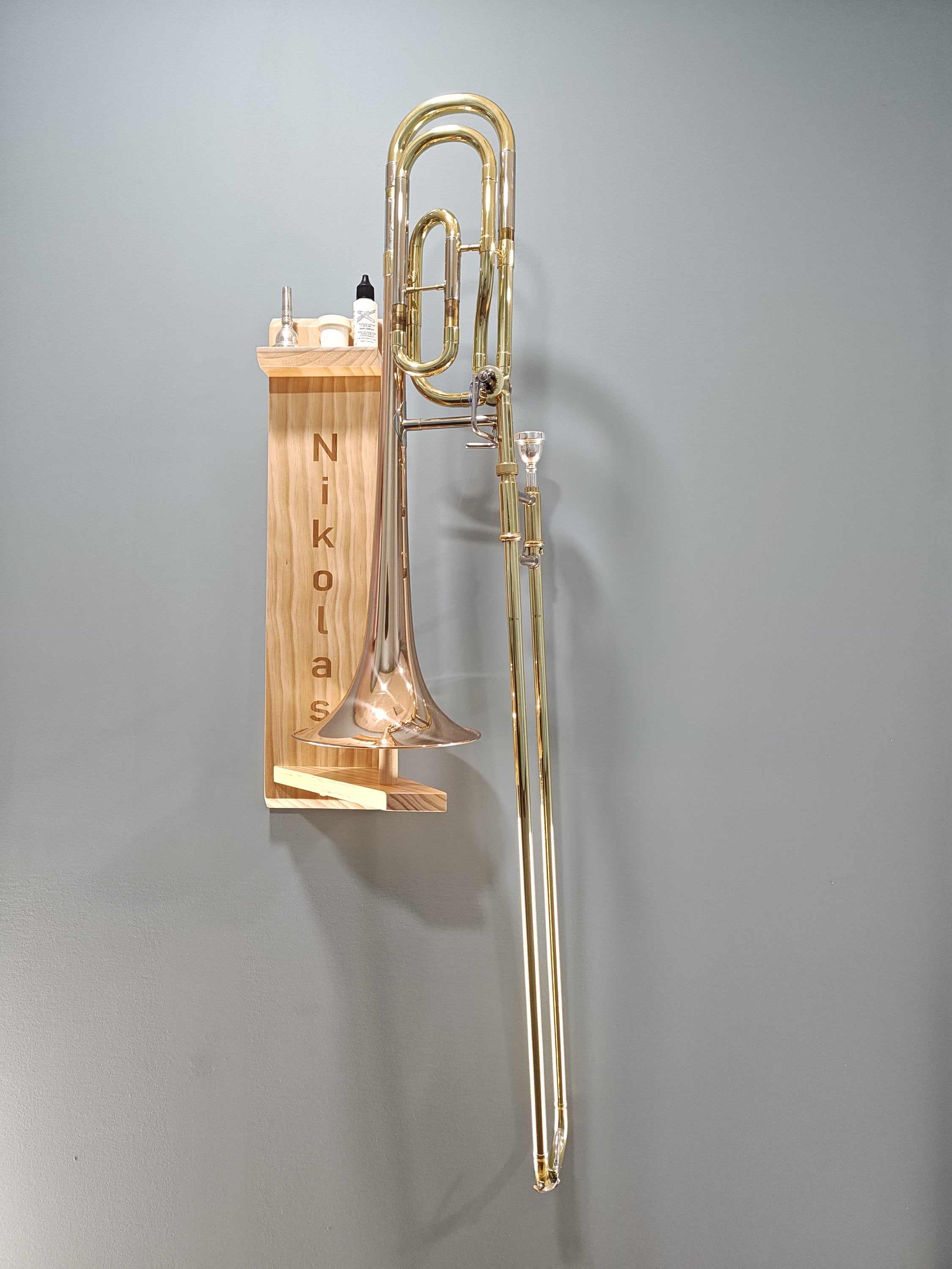 Trombone Wall Mount display Stand - Etsy