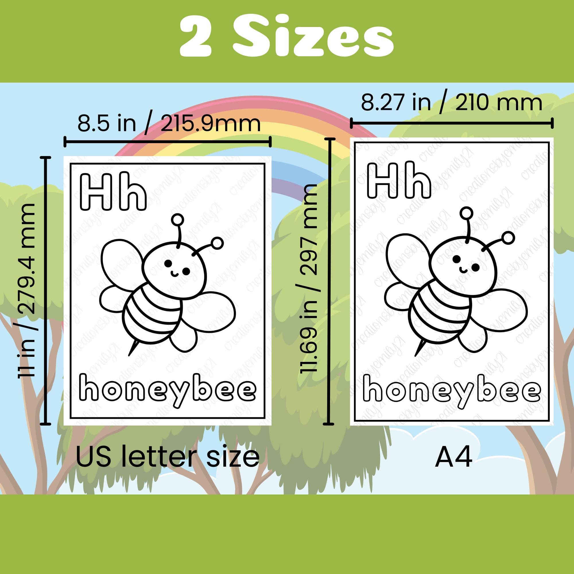 Abcs of Spring Coloring Pages | Early Learning Worksheets for Little ...